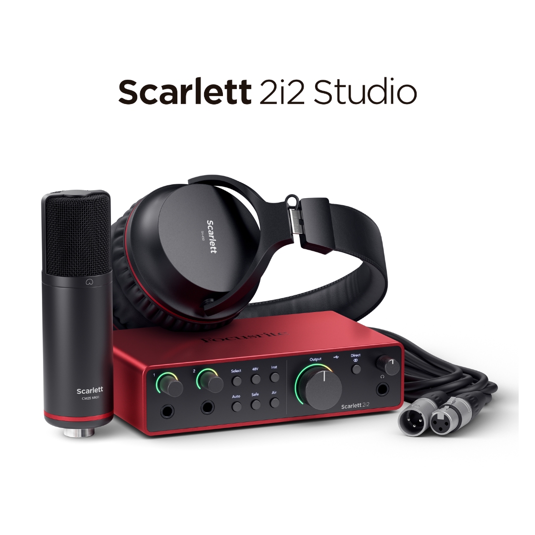 Focusrite scarlett 4t generación - Adagio Distribución